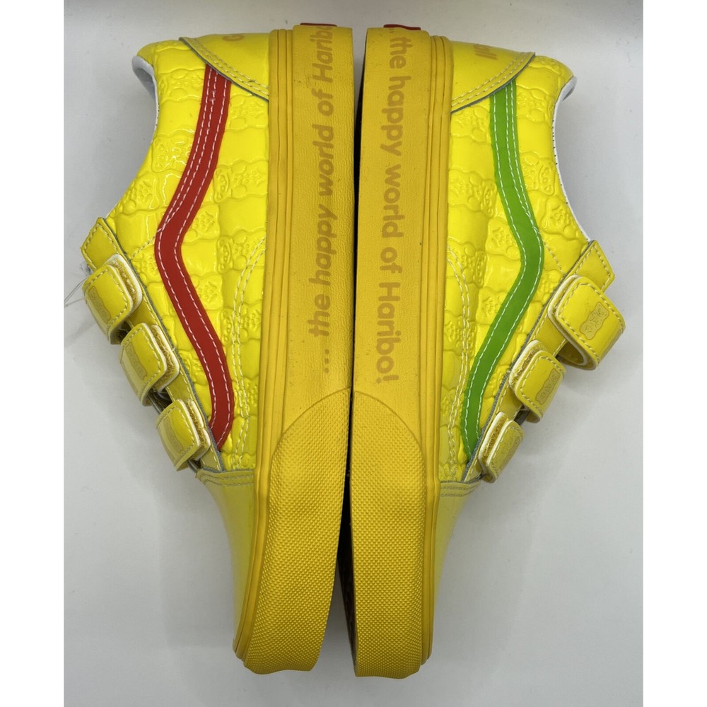 New Vans X Haribo Old Skool V Checker Yellow Sneakers… - Gem
